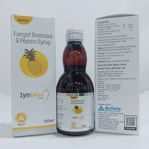 ZYMTWIST Syrup Aclivia Healthcare Pvt. Ltd.