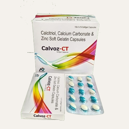CALVOZ-CT Softgel Capsules Nuvon Healthcare