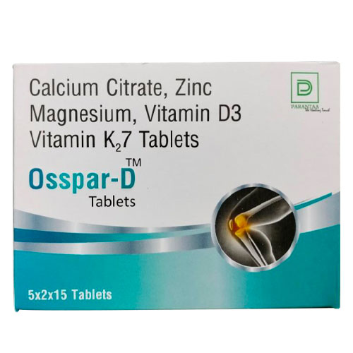 Osspar-D Tablets PARANTAA DRUGS PVT. LTD.