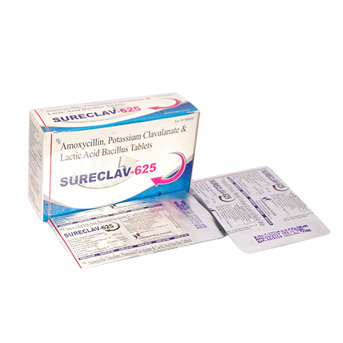 SURECLAV-625 Tablets SUREWIN HEALTHCARE