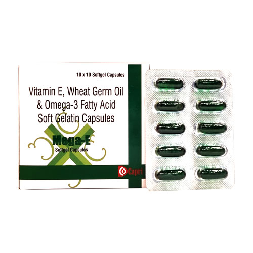 MEGA-E Softgel Capsules Capri Pharmaceuticals