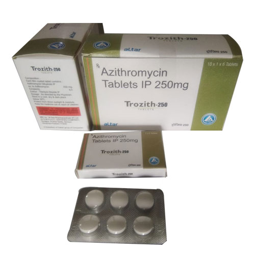 TROZITH-250 Tablets Altar Pharmaceuticals Pvt. Ltd.