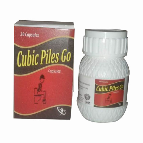 CUBIC PILES GO Capsules Cubic Lifesciences Pvt. Ltd.