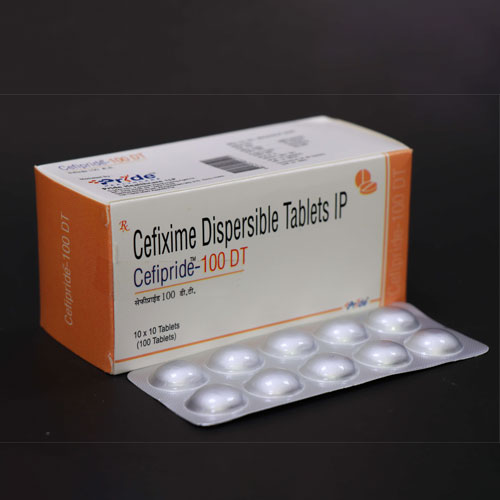 CEFIPRIDE-100 DT TABLETS (DPCO) Pride Healthcare LLP