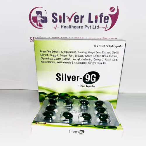 Silver-9G Softgel Capsules Silver Life Healthcare Pvt. Ltd.