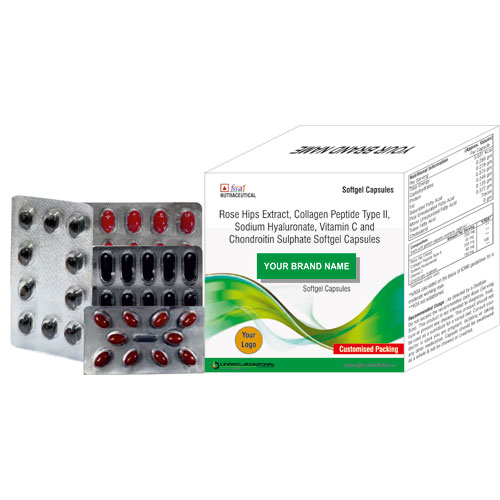 Rose Hips Extract + Collagen Peptide Type II + Sodium Hyaluronate + Vi