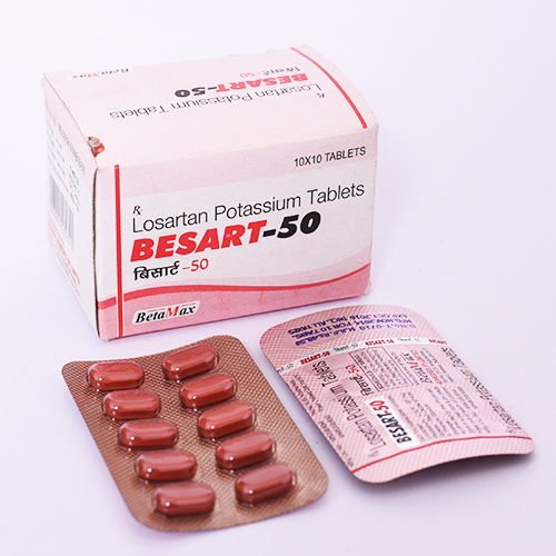 BESART-50 Tablets BetaMax Remedies Pvt. Ltd.
