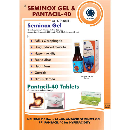 Seminox Gel / Tablets Overseas Pharma Pvt. Ltd.