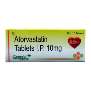 Atorvastatin 10 mg Tablets Generic Aadhaar