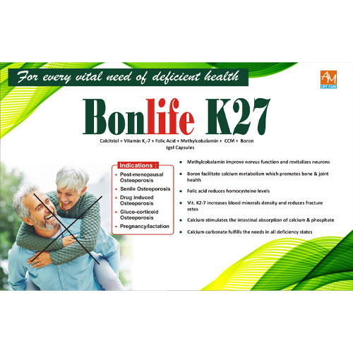 BONLIFE-K 27 Softgel Capsules A.M. Life Care