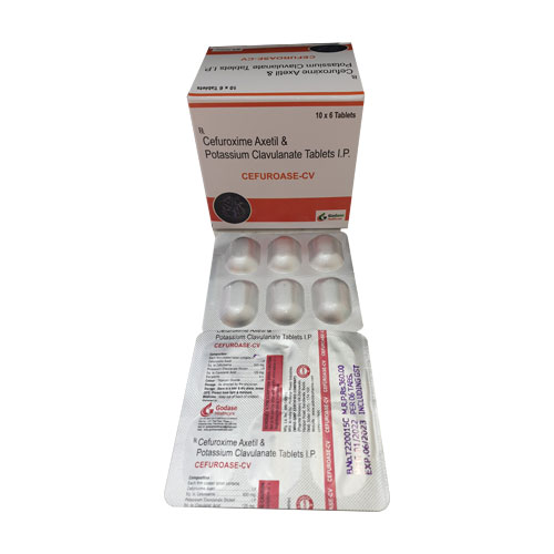 CEFUROASE-CV Tablets Godase Healthcare