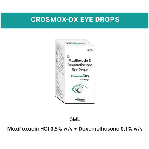 CROSMOX-DX EYE DROPS Chemo Biological