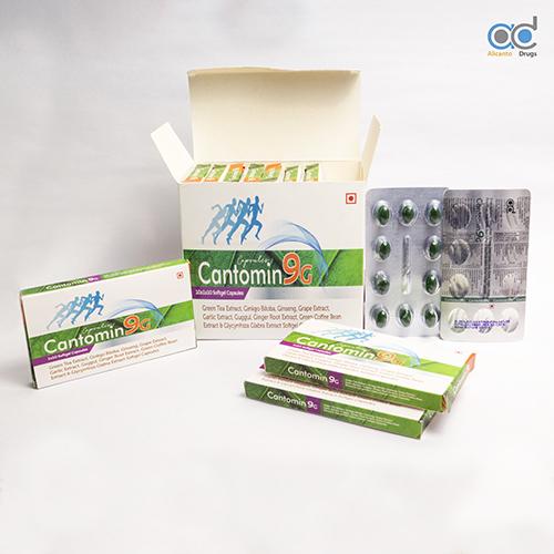 CANTOMIN-9G Softgel Capsules Alicanto Drugs Pvt. Ltd.