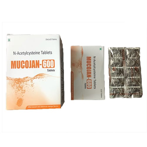 MUCOJAN-600 Tablets Janus Biotech