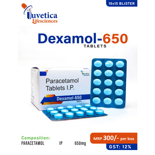 DEXAMOL-650 Tablets Juvetica Lifesciences