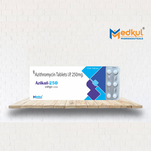 AZIKUL-250 Tablets Medkul Pharmaceuticals