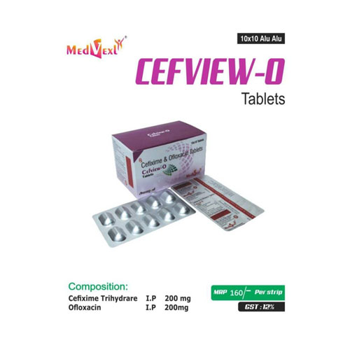 CEFVIEW - O Tablets Medvexl Pharma