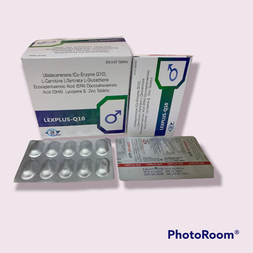 LEXPLUS-Q10 Tablets Biolex Pharmaceuticals Pvt Ltd