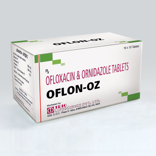 OFLON-OZ Tablets Trio Lifescience Pvt. Ltd.