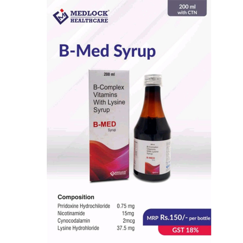 B-MED Syrup MEDLOCK HEALTHCARE