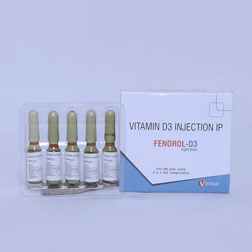 FENOROL-D3 Injection Ventus Pharmaceuticals Pvt. Ltd.