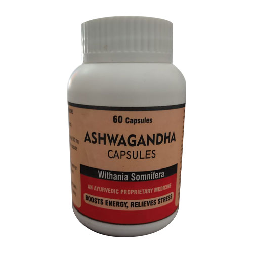 ASHWAGANDHA Capsules Trihan Vedics
