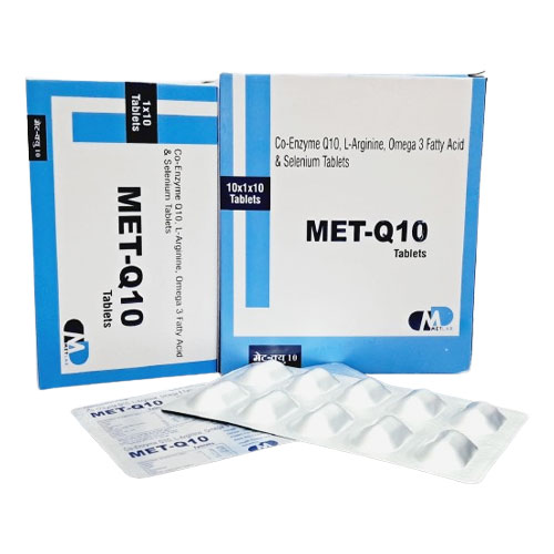 MET - Q10 TABLETS METLAR FORMULATIONS