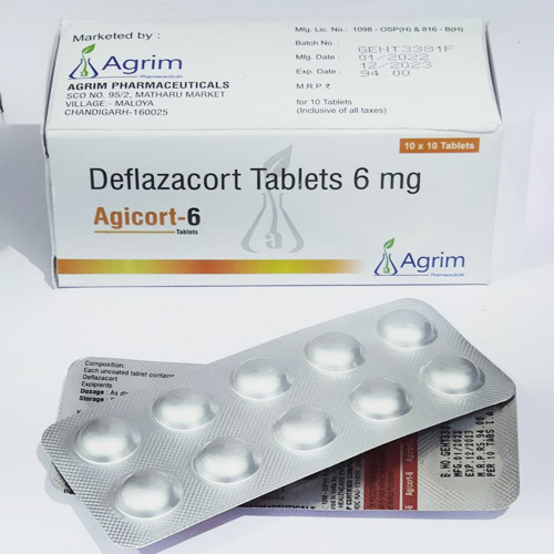 AGICORT-6 Tablets Agrim Pharmaceuticals