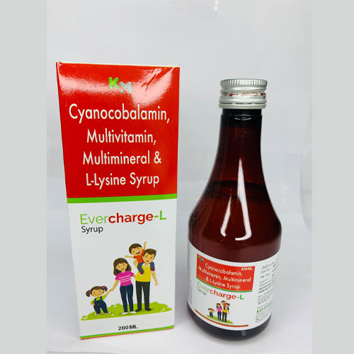 EVERCHARGE-L SYRUP Kryptomed Formulations Pvt. Ltd.