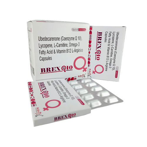 Ubedecarenone (Coenzyme Q10) 100mg CAPSULES Mcbrex Lifesciences