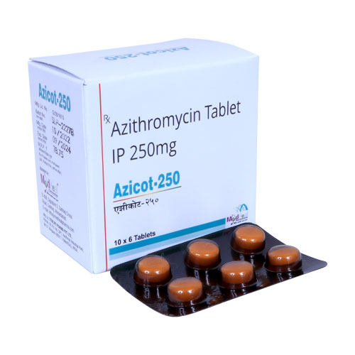 AZICOT-250 Tablets MedHeal Pharmaceuticals