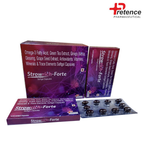 Strowrich-Forte Softgel Capsules Pretence Pharmaceutical