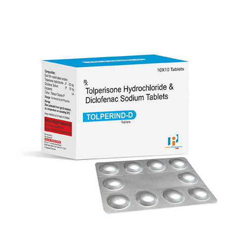 TOLPERIND-D Tablets Indizen Pharmaceuticals