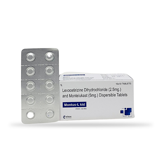 MONTUS-L-KID Tablets Elkos Healthcare Pvt. Ltd.