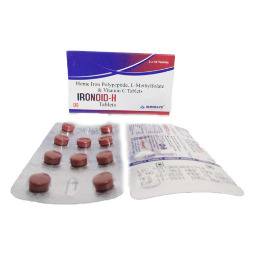 IRONOID- H Tablets Gurgrace Pharmaceuticals