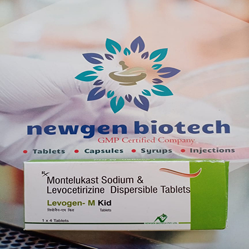 Levogen-M KId Tablets Newgen Biotech Pvt. Ltd.