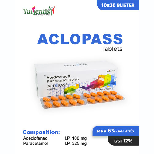 ACLOPASS TABLETS Yuventis Pharmaceuticals