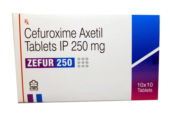 Zefur - 250 Tablets Healthcare Formulation Pvt. Ltd.
