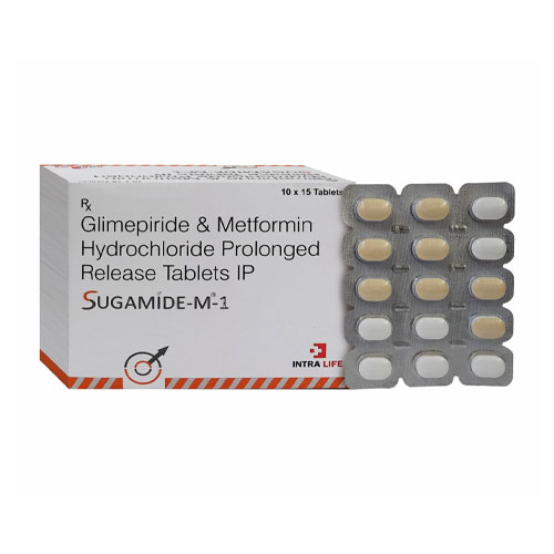 SUGAMIDE-M1 Tablets INTRA LIFE