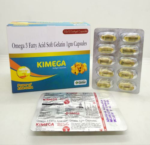Kimega Softgel Capsules Psychocare Health Pvt. Ltd.