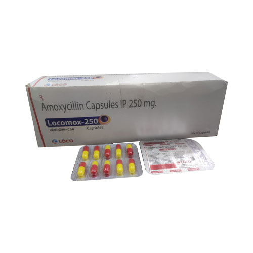 LOCOMOX-250 Capsules Loco Healthcare Pvt. Ltd.