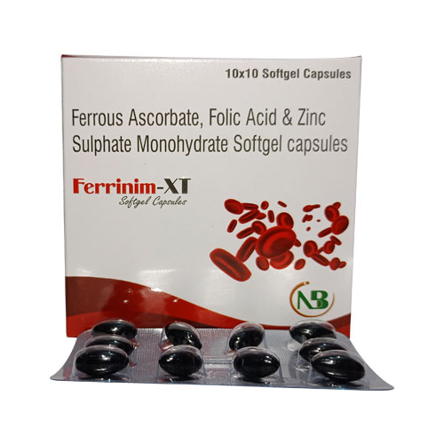 FERRINIM-XT SOFTGEL CAPSLULES Nexocare Biotech