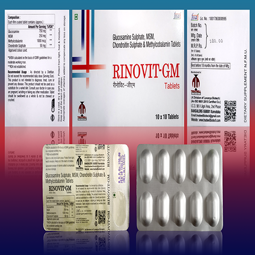 RINOVIT-GM Tablets Lavanya Biotech