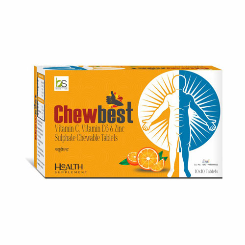 CHEWBEST Tablets Bioshine Healthcare Pvt. Ltd.