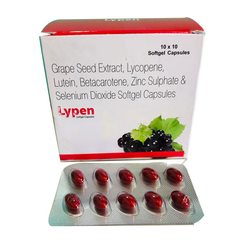LYPEN Softgel Capsules Uniquestar Life Sciences Pvt. Ltd.