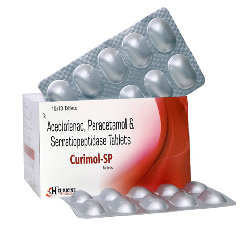 CURIMOL-SP Tablets Curicine Healthcare