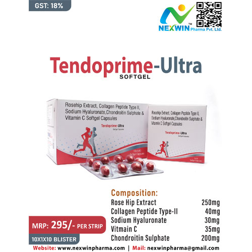 TENDOPRIME-ULTRA SOFTGEL CAPSULES Nexwin Pharma Pvt. Ltd.