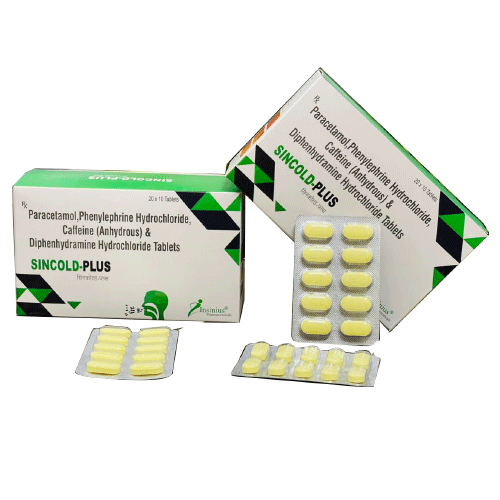 SINCOLD-PLUS Tablets Insinius Pharmaceuticals