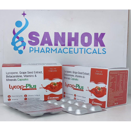 LYCOP-PLUS Capsules Sanhok Pharmaceuticals