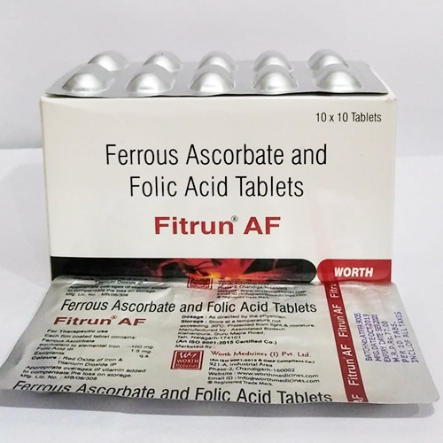 FITRUN-AF Tablets Worth Medicines India Pvt. Ltd.